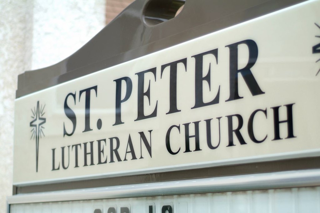 StPeter_Sign | St Peter Lutheran Church